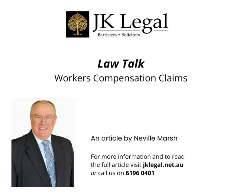 Workers Compensation Claims – JK Legal – Local Lawyers who care